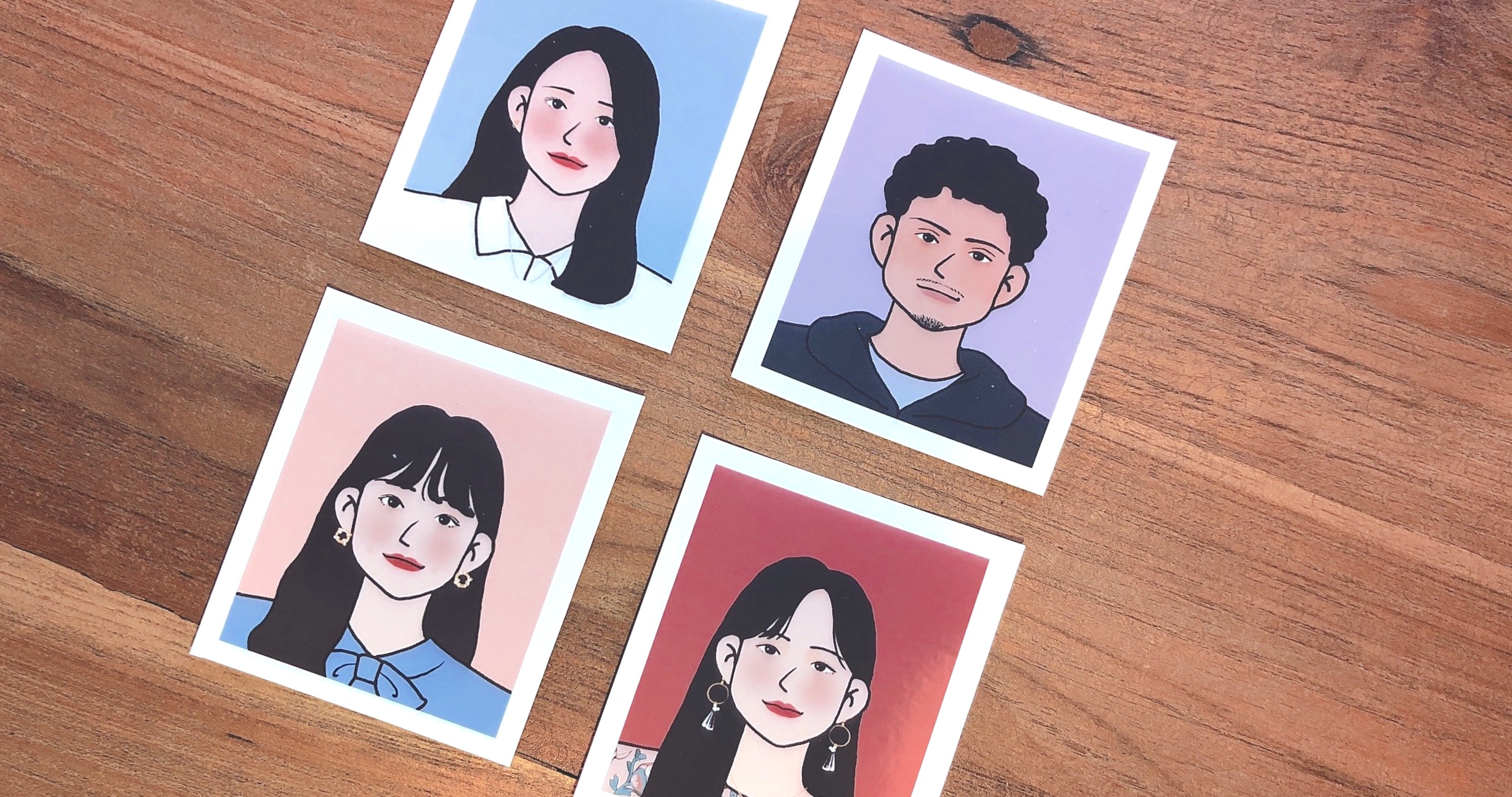 【釜山】獨一無二的人物手繪證件照！韓國文青小店鋪 MARGARINE STUDIO ｜SUGOI JAPAN